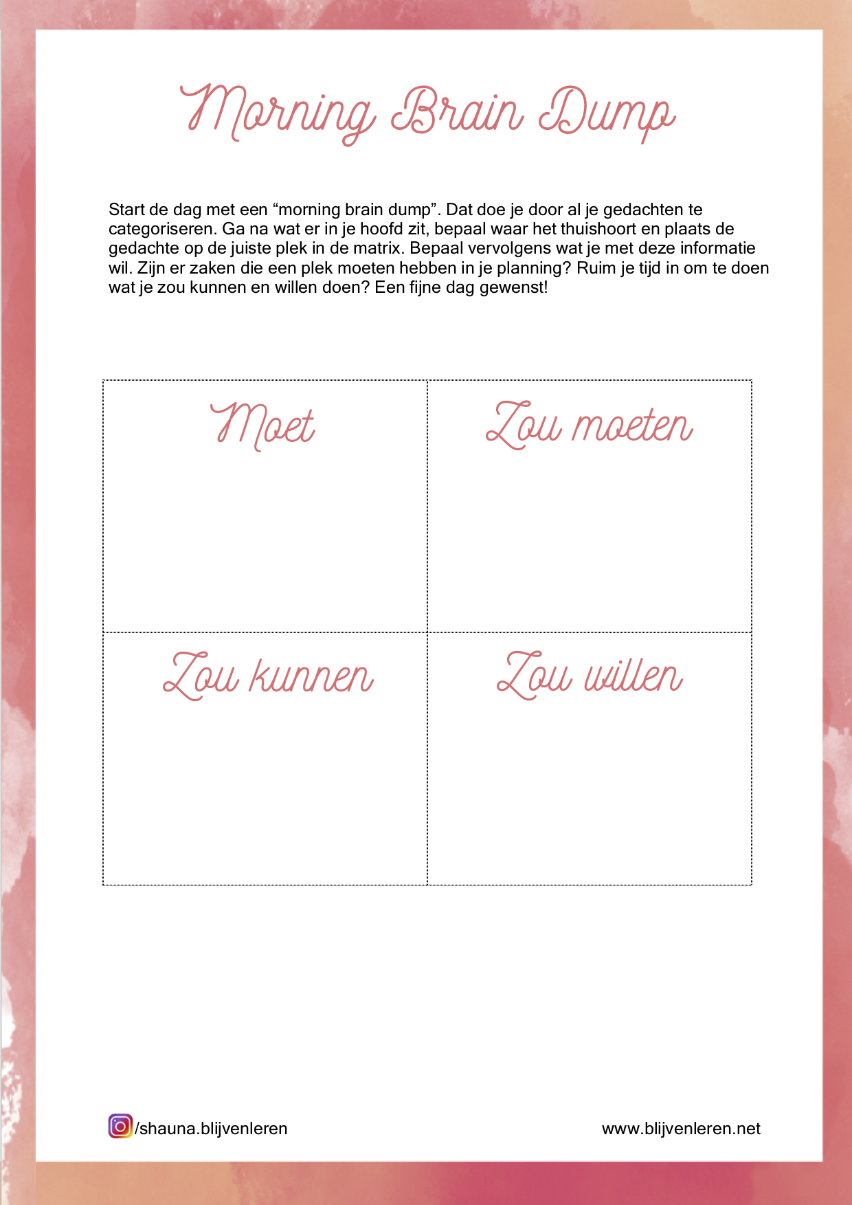 Downloads - Blijven Leren