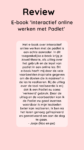 E-book 'Interactief online werken met Padlet' - Blijven Leren